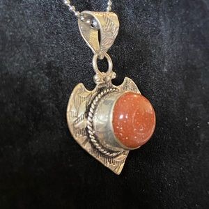 .925 Stamped | Jewelry | Sun Stone Silver 925 Pendant | Poshmark